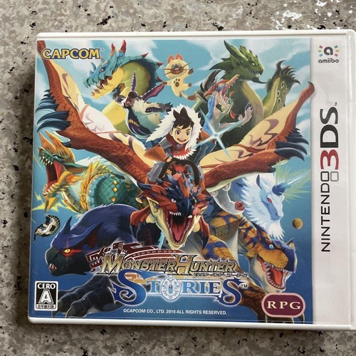 Monster Hunter Stories Nintendo 3DS CAPCOM RPG Game CTR-P-AAHJ with ...
