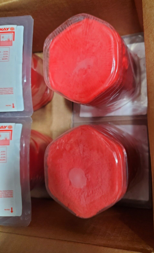 *4PACK* EcoLab KAY Solid Sense Sanitizer Red 2lb Each #1114169 | eBay