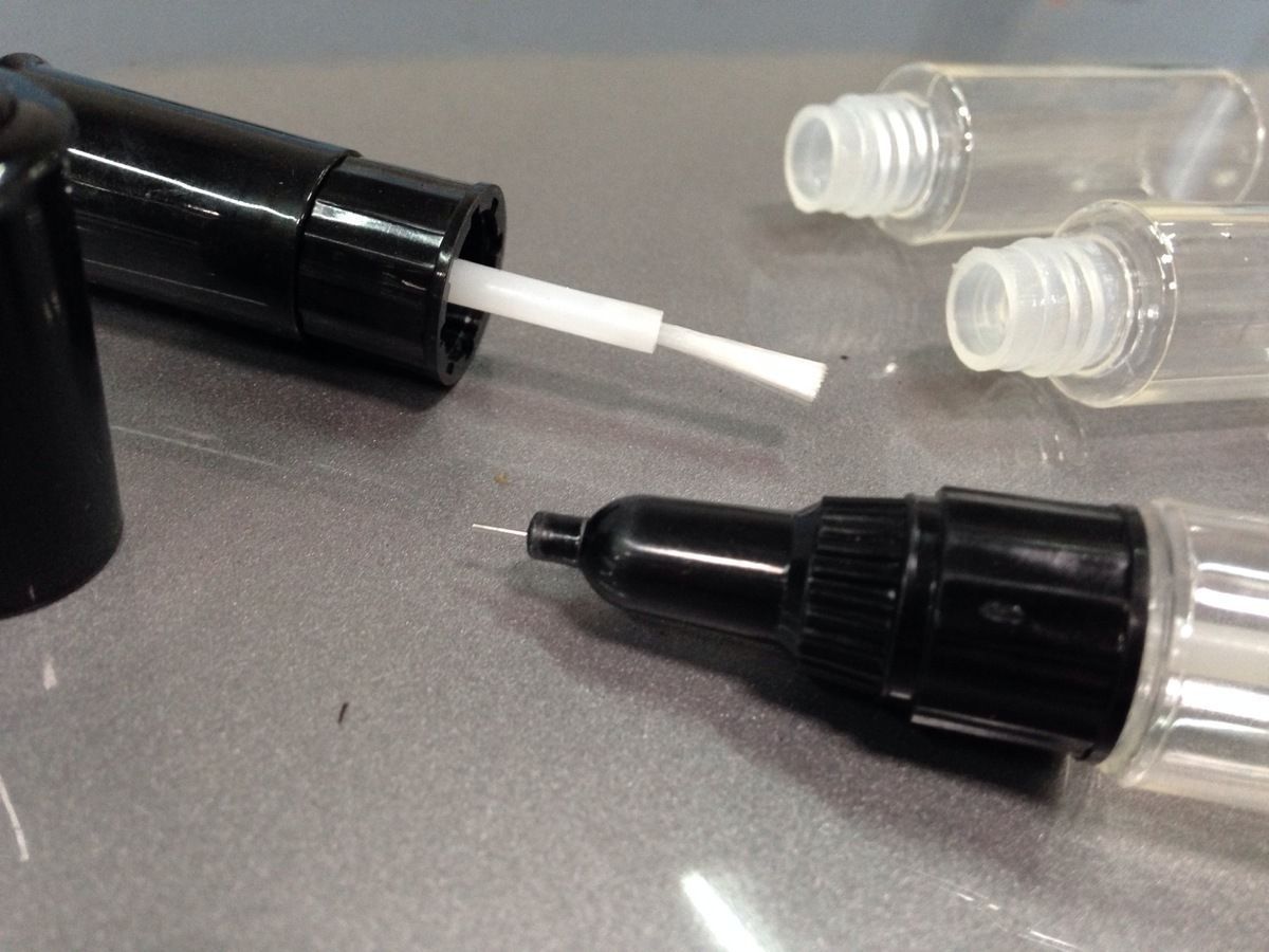 FORD BA BF FG XR6 XR8 GS GT TOUCH UP Clear + Colour Pen BRUSH RH ACID ...