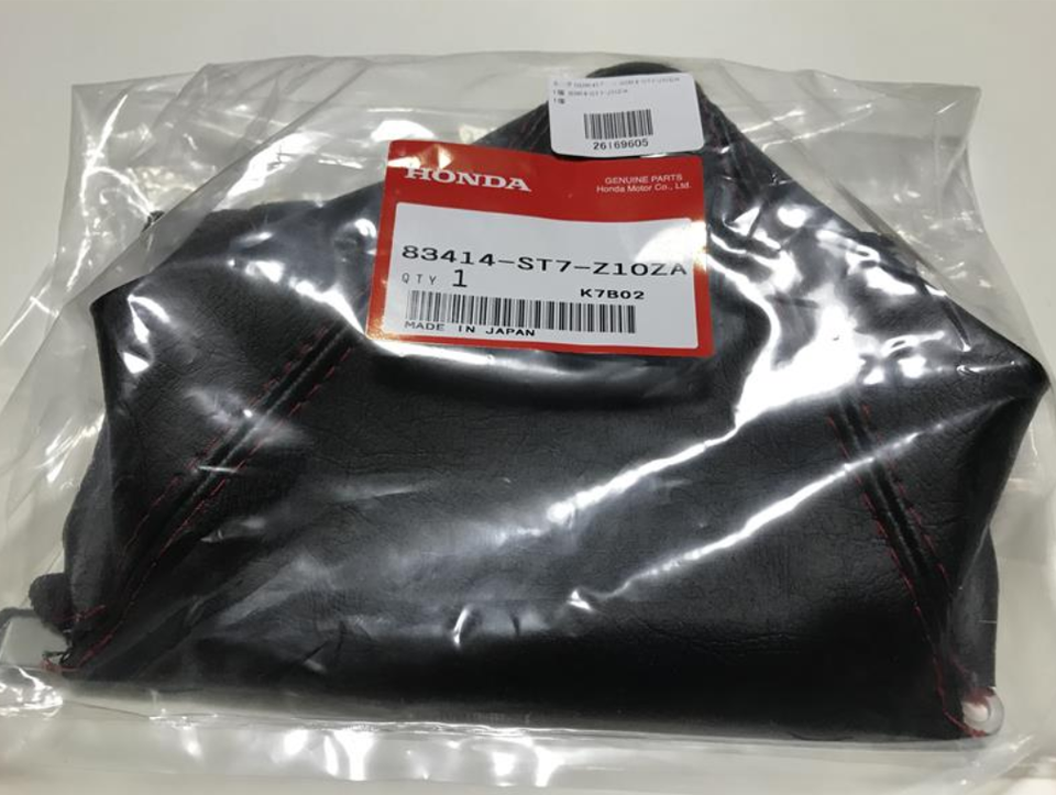 Honda Genuine Integra Type R DC2 Red Stitched Shift Boot 83414-ST7 ...