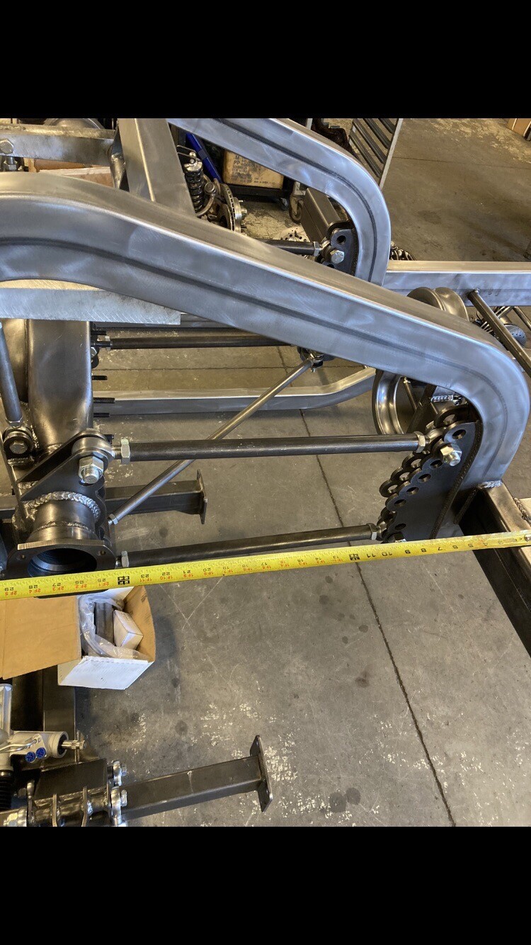 2x3” 4 Link Bar Back Half Kit W/QA1 Adjustable Shocks & Ford 9” Housing ...