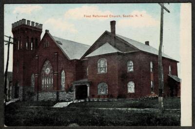 First Reformed Church Scotia New York Albany News Postcard 1910 | eBay