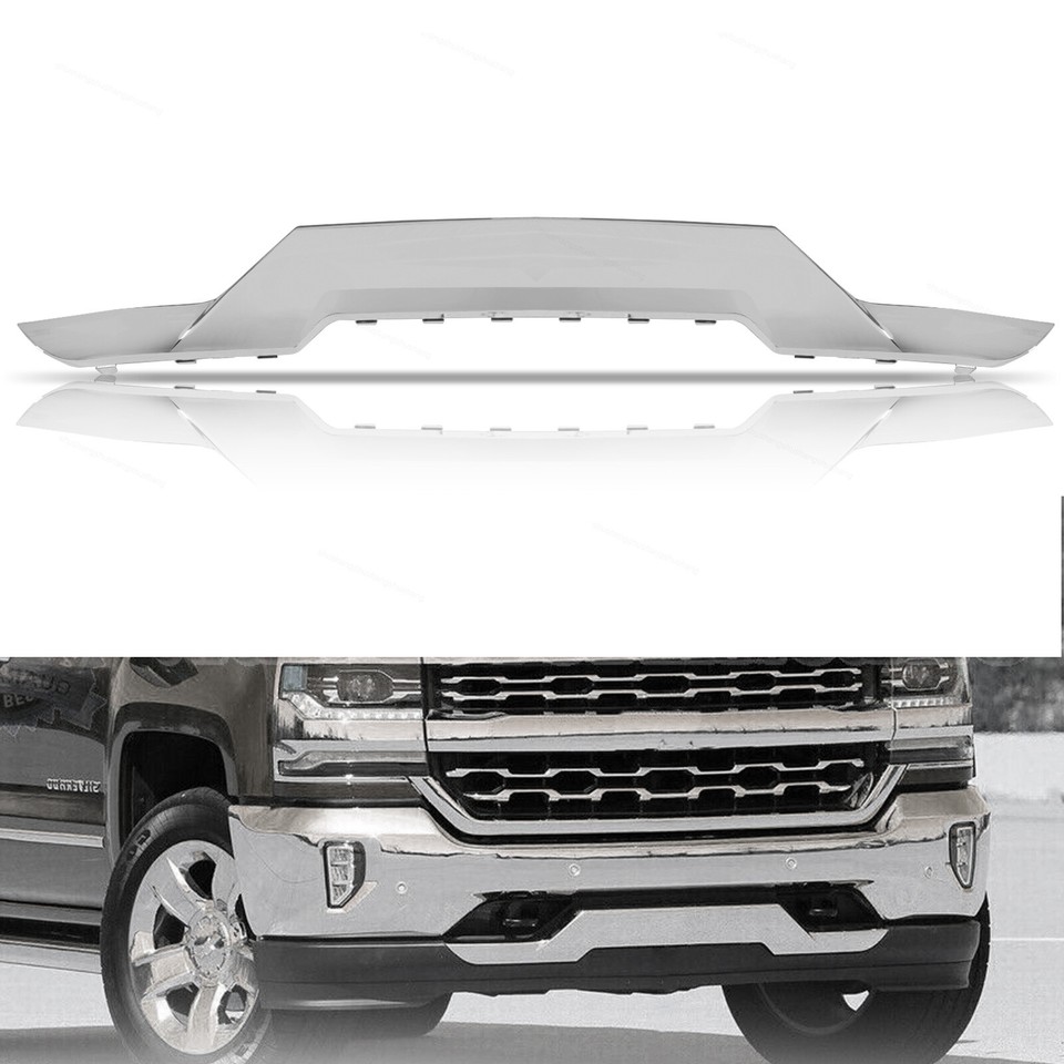 Fits 16 17 18 Chevrolet Silverado 1500 Front Bumper Skid Plate Impact ...
