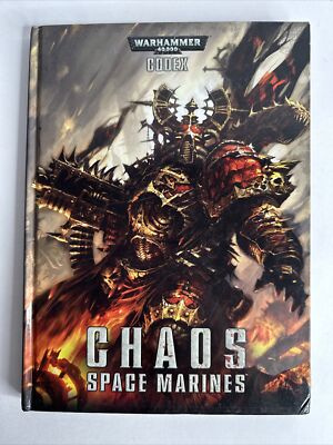 Warhammer 40k Chaos Space Marines Codex Hardcover 6th 2012 Games ...