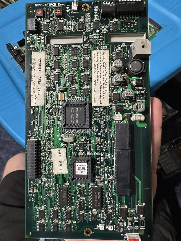 Used Notifier ACM-24AT Annunciator Control Module | eBay