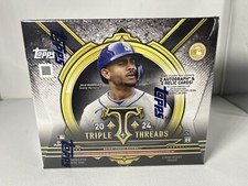 2024 Topps Triple Threads Baseball Checklist, Set Details, Boxes