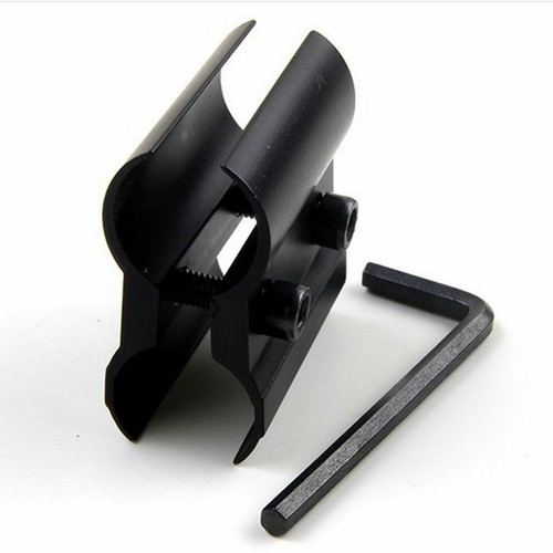 Shotgun Rifle Pistol Tube Barrel Mount Holder Flashlight Clip Clamp Gun ...