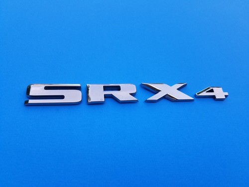 10 11 12 13 14 15 16 CADILLAC SRX 4 REAR LID CHROME EMBLEM LOGO BADGE ...