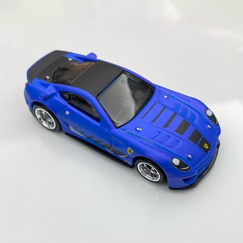 CUSTOM !!! - Hot Wheels Ferrari 599xx Blue - LOOSE | eBay