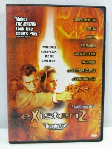 eXistenZ DVD David Cronenberg Jude Law Jenifer Jason Leigh + The Unborn ...