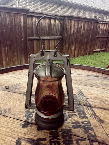 Antique Glass Oil Lantern Candy Container | eBay