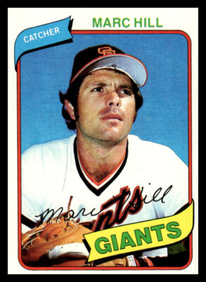 1980 Topps #236 Marc Hill San Francisco Giants Baseball Card VG | eBay