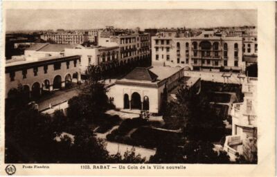 CPA AK MAROC RABAT - Un coin de la Ville nouvelle (219719) | eBay