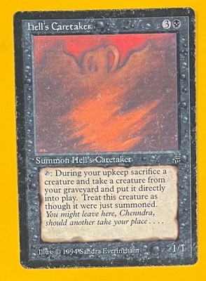 MTG HELL'S CARETAKER Legends (OldManMTG 012-702) | eBay