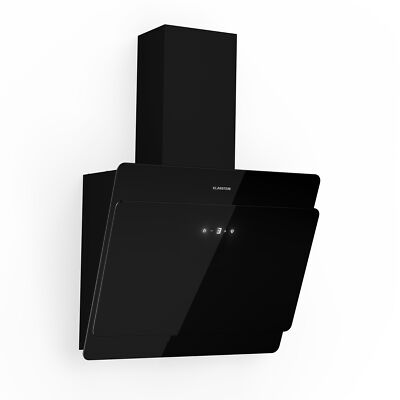 Cooker Hood 60 cm Angled Extractor Chimney Hood Kitchen Stainless Steel ...