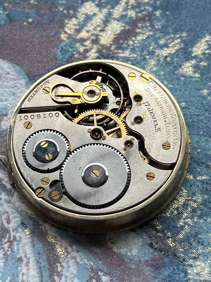 Hamilton pocket watch movement 16s | eBay