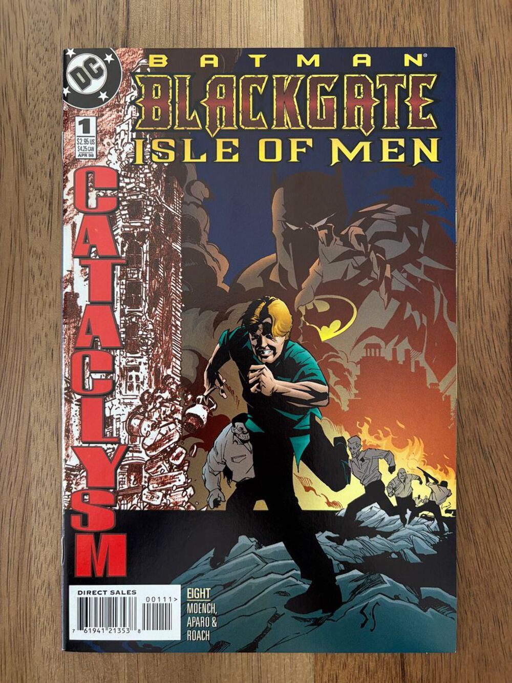 Batman: Blackgate-Isle of Men #1 (DC Comics April 1998) for sale online ...
