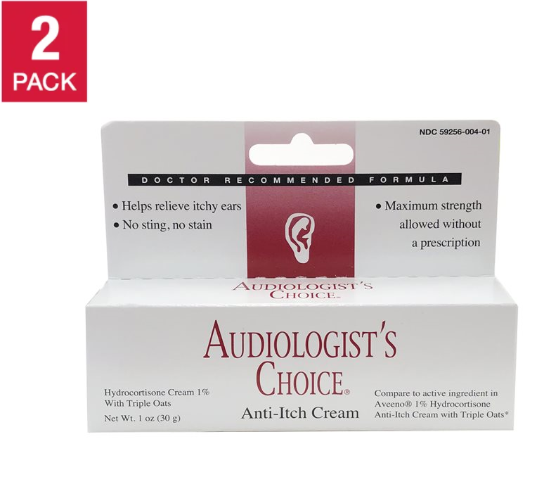 2 Audiologist's Choice Anti-Itch Cream Maximum Strength Packs - New 2 ...