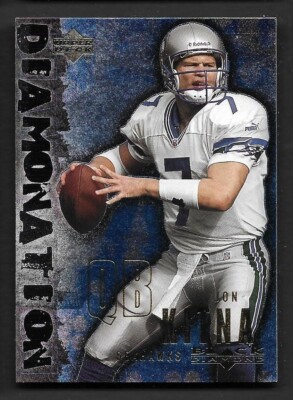 2000 Black Diamond Diamonation #D8 Jon Kitna Seattle Seahawks | eBay UK