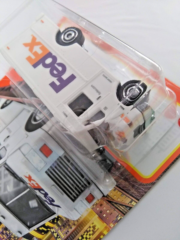FedEx Express Delivery Matchbox Die Cast Parcel Mail Truck Van 1:64 ...