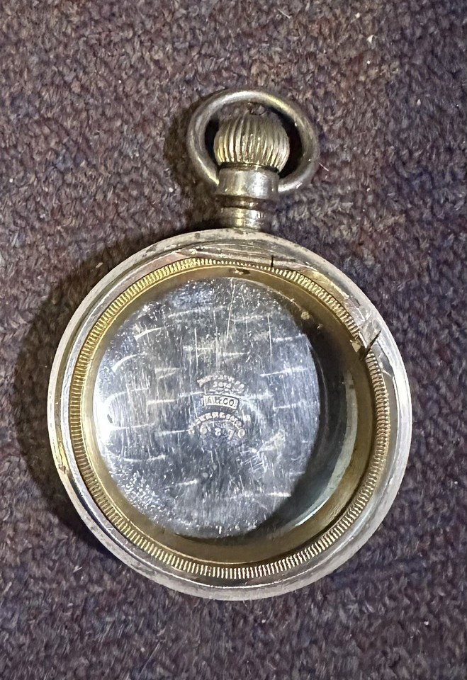 18’s Sterling silver pocket watch case | eBay