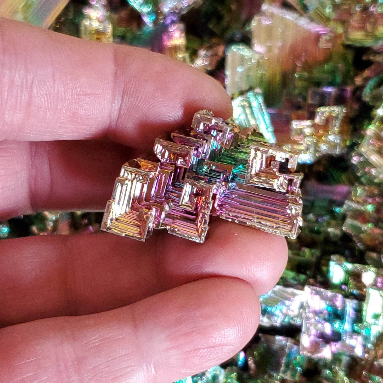 Bismuth 1 kg (2.2 lB) Wholesale Lot (A-B-grade) Rainbow Crystals | eBay