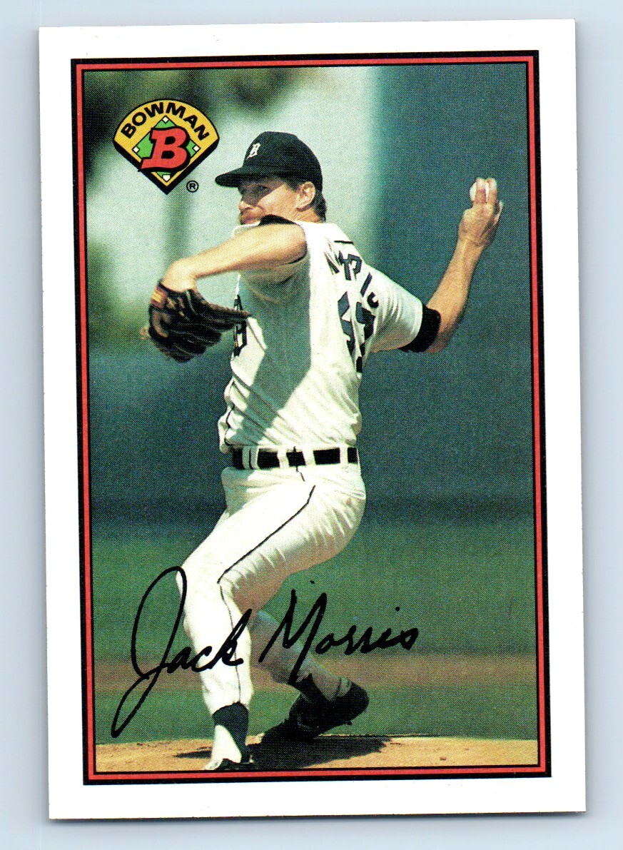 1989 Bowman Jack Morris Detroit Tigers #93 | eBay