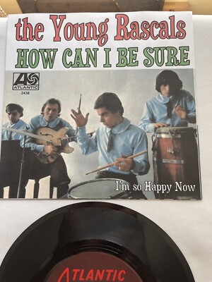 The Young Rascals How Can I Be Sure Atlantic LBL 2438 P/S | eBay