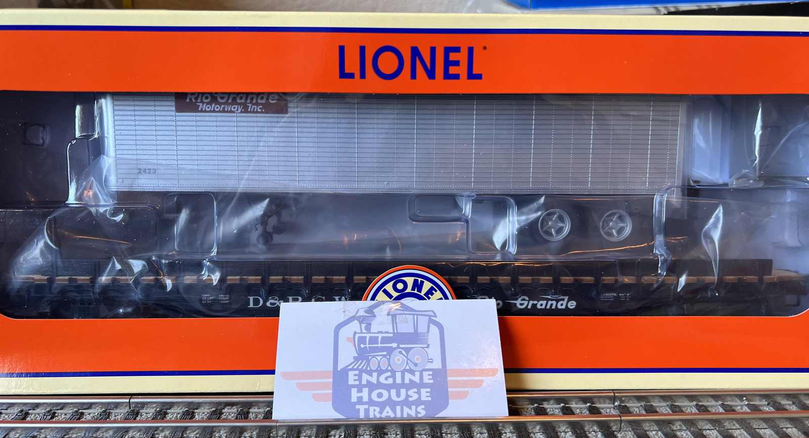 LIONEL 6-84880 D&RGW PS4 #21032 w/40' Trailer - NIB-(37) | eBay