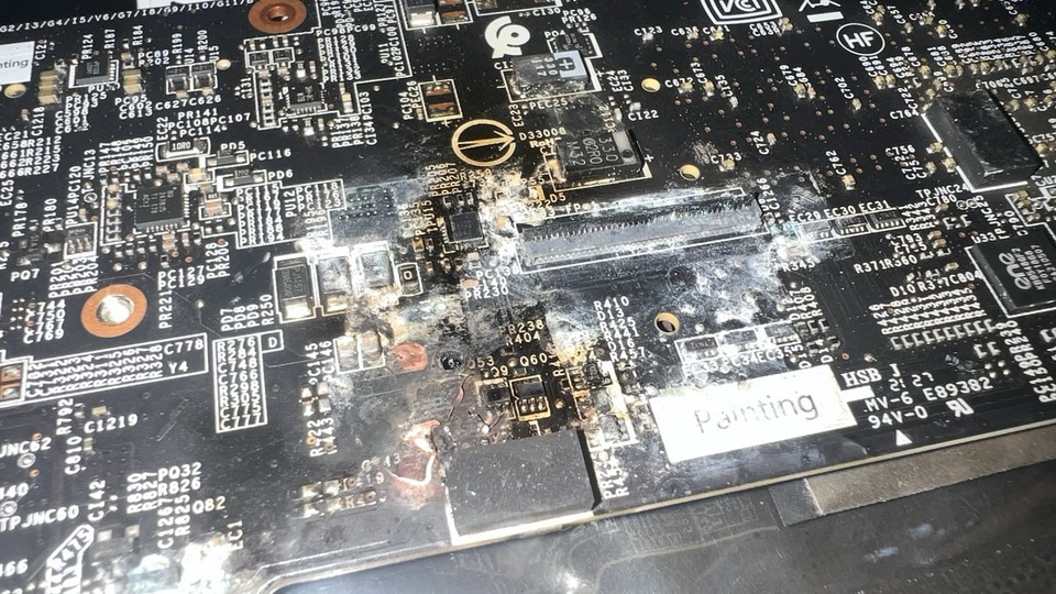 MSI MS-15431 GP66 Motherboard i9 11900H RTX 3080 for Parts Repair | eBay