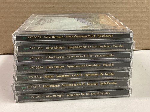 CD Lot Of 7 All Classical All CPO Julius Rontgen (136) | eBay