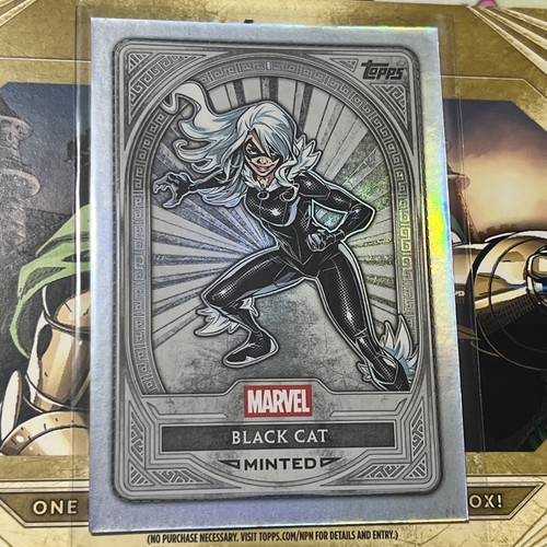 SDCC 2025 Exclusive Topps Marvel Mint Black Cat Silver Minted Card | eBay