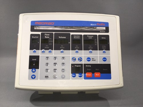MEDRAD MARK V PROVIS ANGIOGRAPHIC INJECTION SYSTEM CONTROL PANEL ...