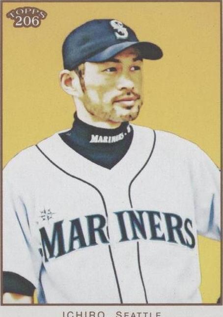 2009 Topps 206 - Ichiro Suzuki #129 Portrait for sale online | eBay