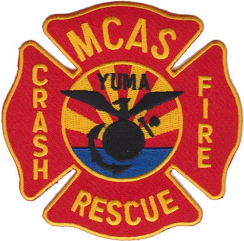 4" MCAS YUMA CRASH CREW FIRE RESCUE MARINE CORPS AIR STATION ...