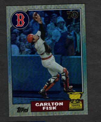 2021 Topps Carlton Fisk All-Star Rookie Cup Foil Image Variation #43 | eBay