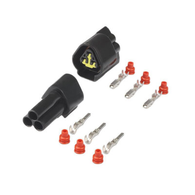 Car 3-Pin Way Male Female Waterproof Auto Electrical Wire Connector ...