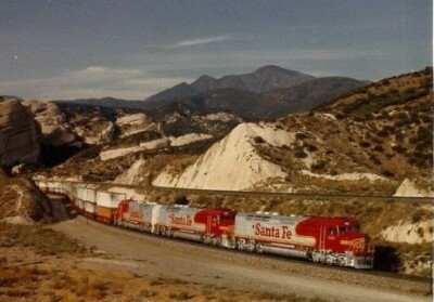 Atchison Topeka And Santa Fe Container Consist 3.5 x 5 Color | eBay