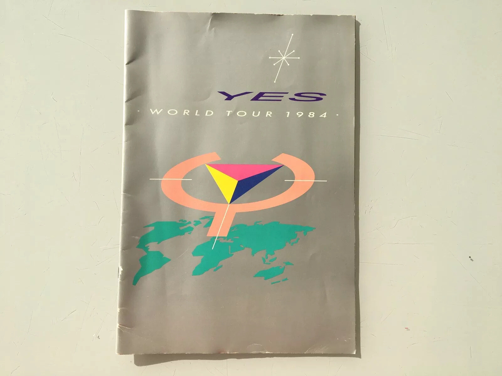 YES 1984 World Tour “90125” Concert Program Tour Book | eBay