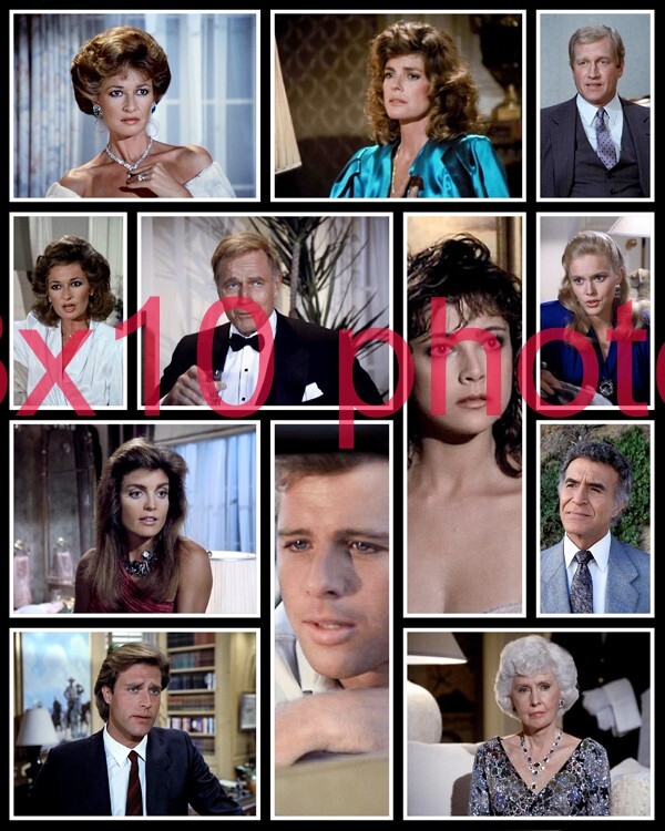 THE COLBYS #1-1A,STEPHANIE BEACHAM,maxwell caulfield,EMMA SAMMS,,8X10 ...