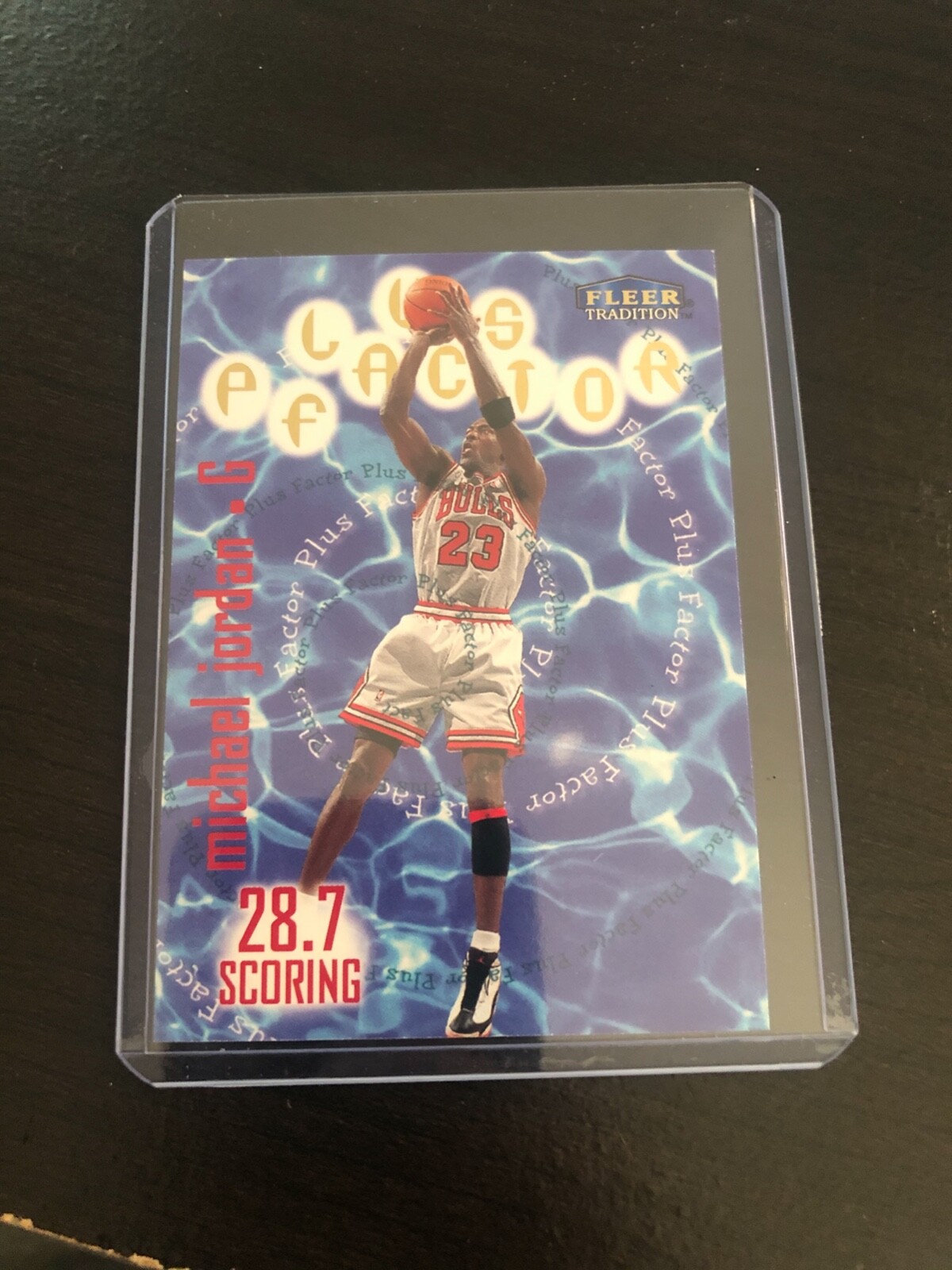 1998-99 Fleer Tradition - Plus Factor Michael Jordan #142 for sale ...