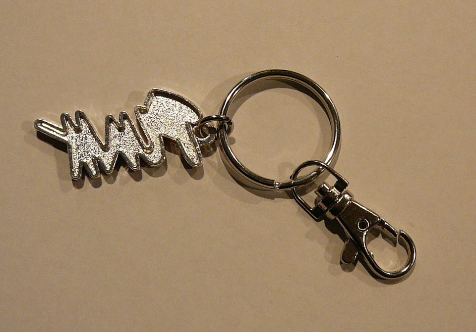 PUNK Word w/ Safety Pin Enamel MetaL PuNk Keychain | eBay
