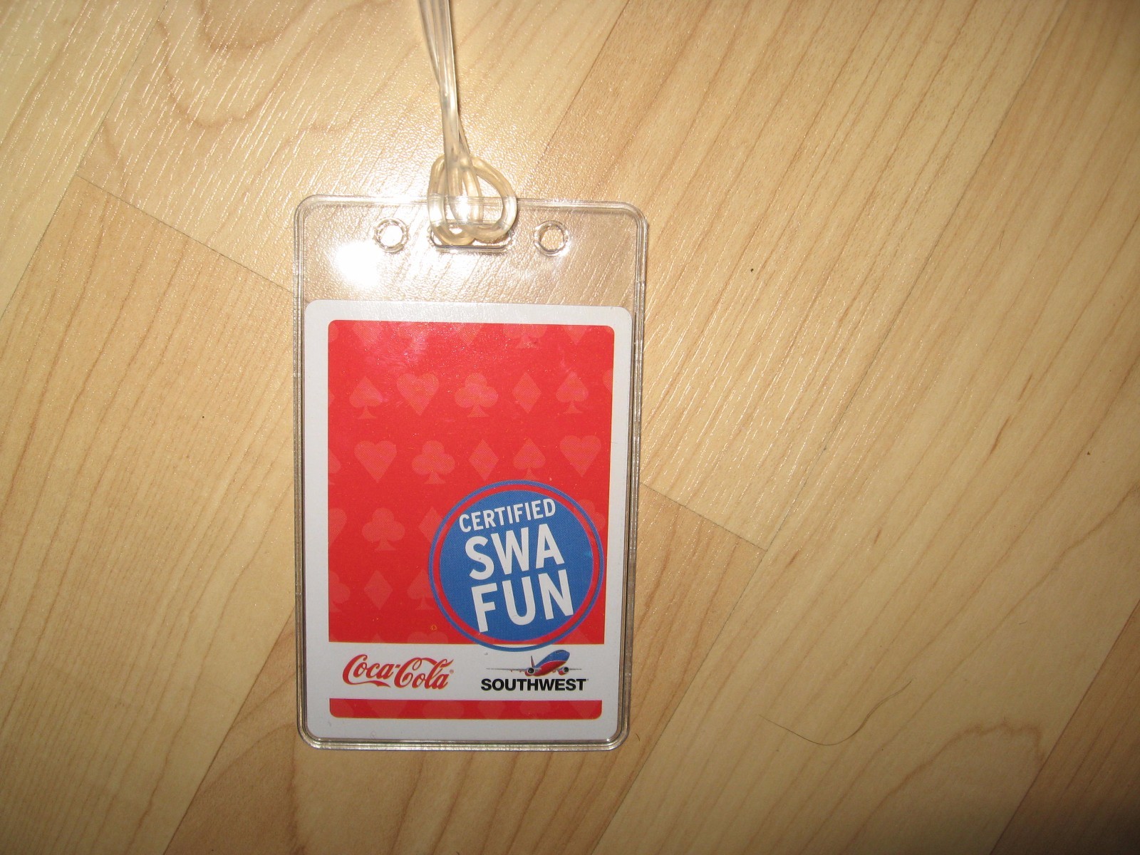 Southwest Airlines Luggage Tags - SWA Coke Coca Cola Playing Cards Tag ...