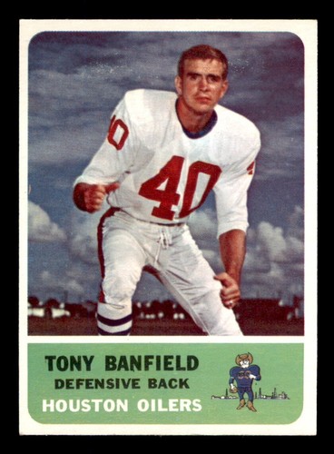 1962 Fleer Football #51 Tony Banfield NM *d2 | eBay