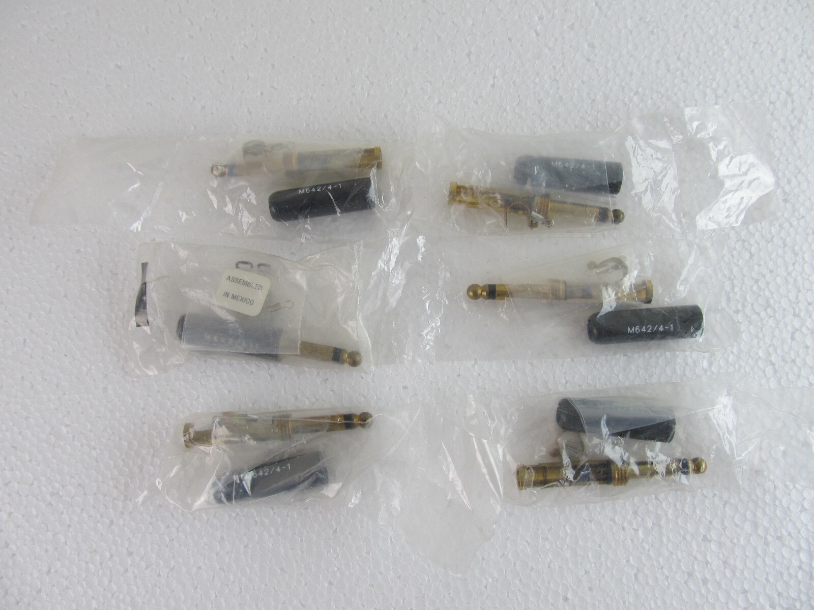 Switchcraft 440 1/4" 2 Conductor Mil Spec M642/4-1 PJ-055B Audio Plug ...