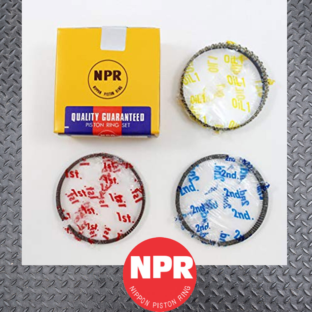 NPR +020 Piston Rings Chrome suits Toyota 1NZ-FE | eBay
