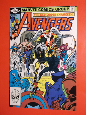 THE AVENGERS # 211 - VF 8.0 - 1st NEW TEAM LINE-UP - TIGRA JOINS - MOON ...