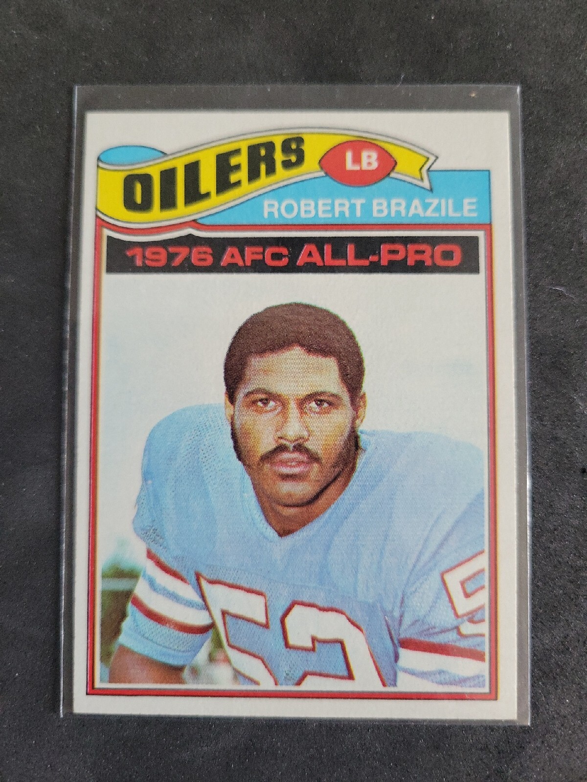 1977 Topps #240 ROBERT BRAZILE Houston Oilers Pro Football Hall Of Fame ...