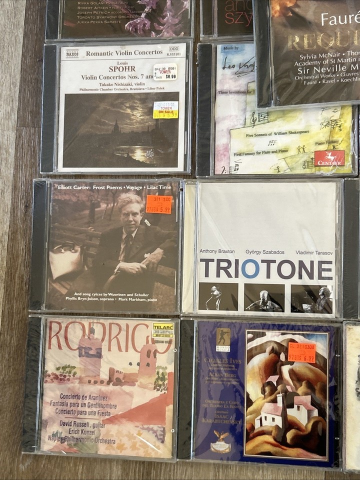 Lot Of 25 Sealed Classical Music CD CDs Wholesale New W Case Flaws | eBay