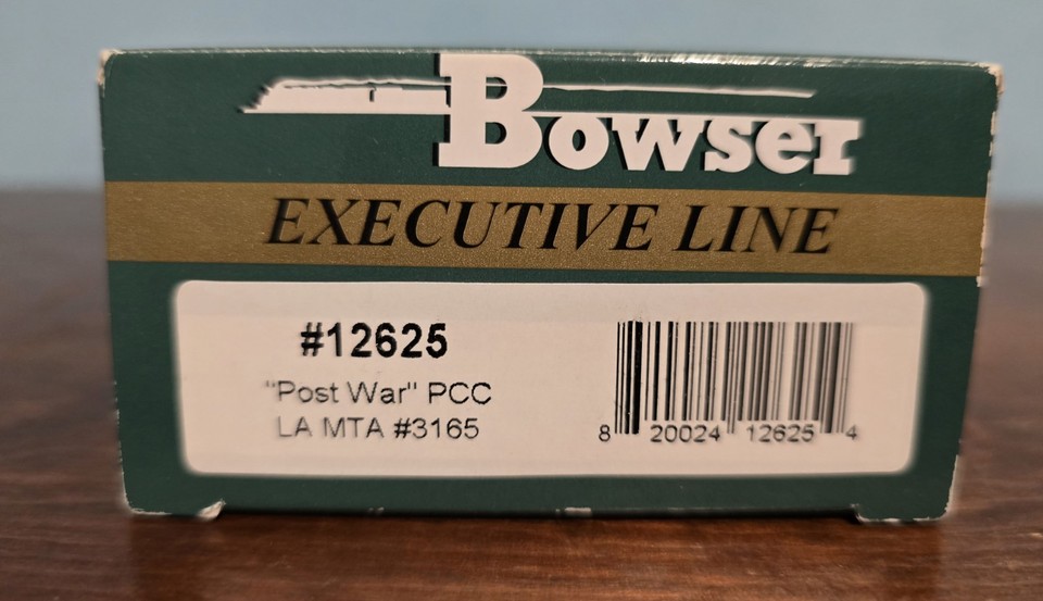 Bowser HO Scale PCC Streetcar Los Angeles MTA #3165 Bowser #12625 | eBay